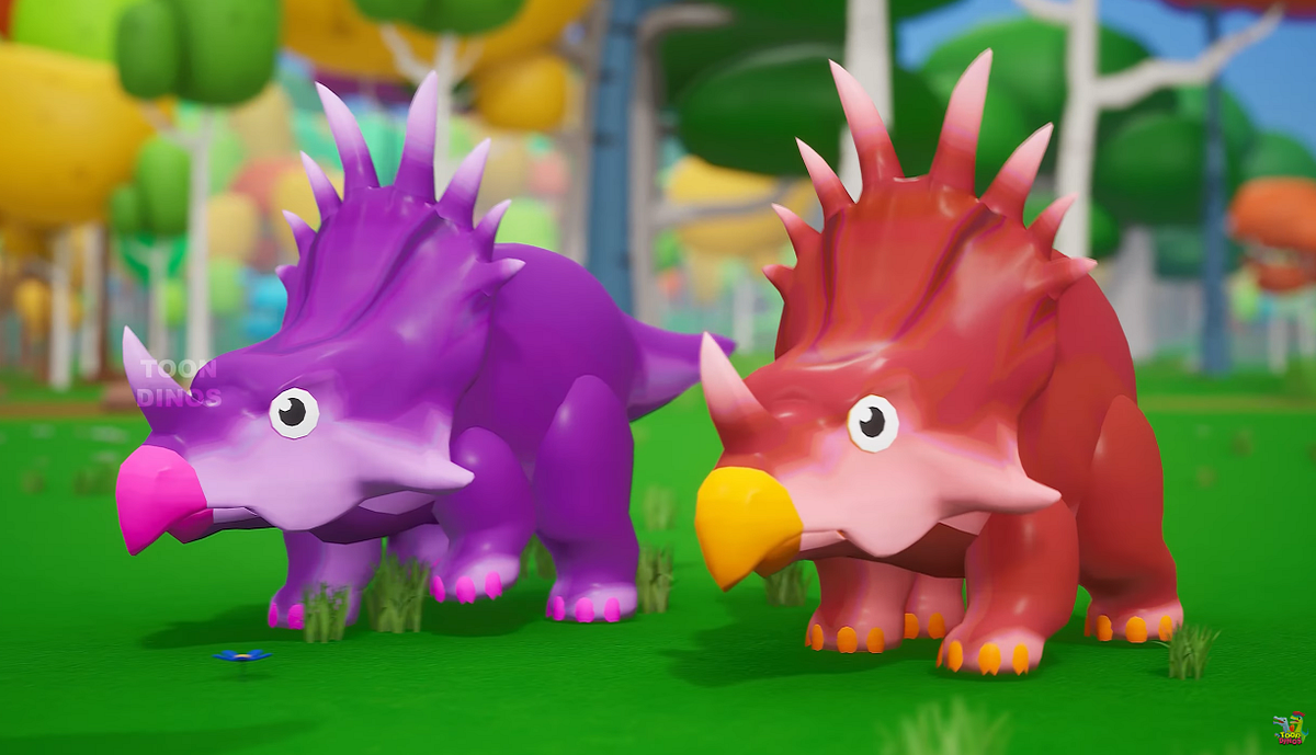 Laugh Out Loud With Stegosaurus and T Rex Hilarious Fart Comedy Cartoon ...