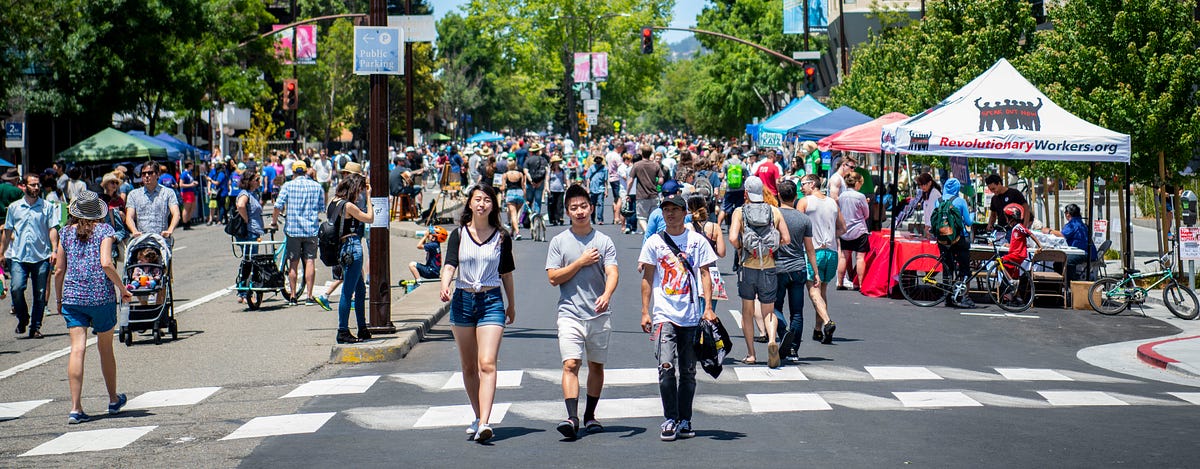 Sunday Streets. Building the Berkeley Community | by Ryan S. Beall | Medium