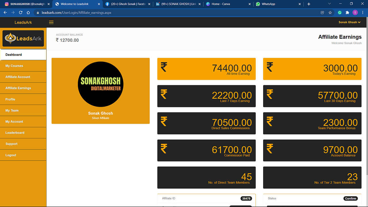 LEADSARK| LEADSARK REVIEW|EARN 5K TO 10K DAILY BY 2360 INVESTMENT | by ...