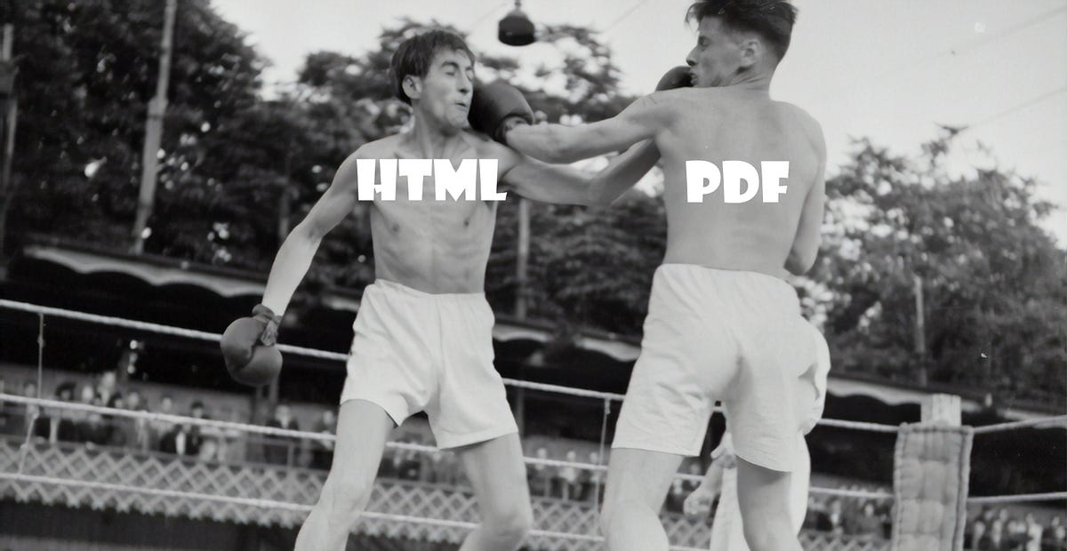 PDF vs. HTML: Which Is Better for Online Content? | Medium