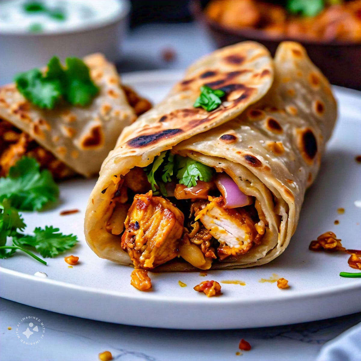 The Delicious and Versatile Paratha Roll: A Culinary Delight | by Shah ...