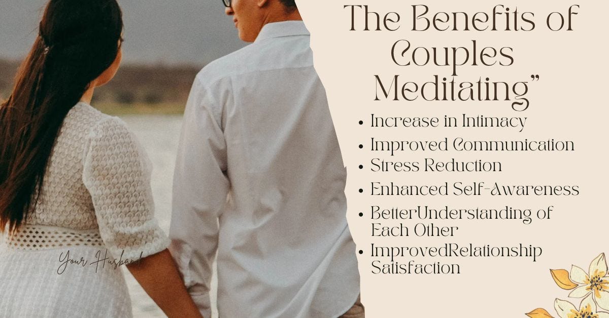 Find Peace Together: The Benefits of Couples Meditation | by Amnahriaz ...