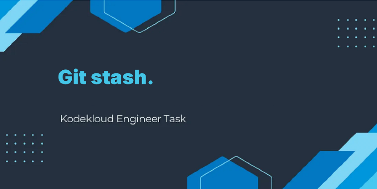 KodeKloud Engineer Day 31: Git stash. | by Jane Mils | Jan, 2026 | Medium
