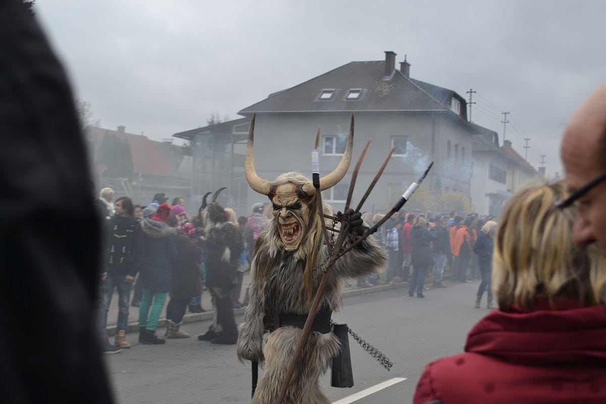 The Demonic Ally of Santa Claus. Let’s meet Krampus, The Anti- Saint ...