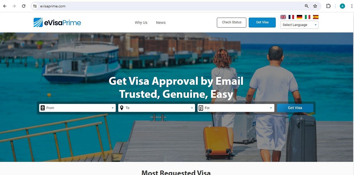 Online Visa eVisaPrime — The trusted global method of obtaining electronic Visa from any ...