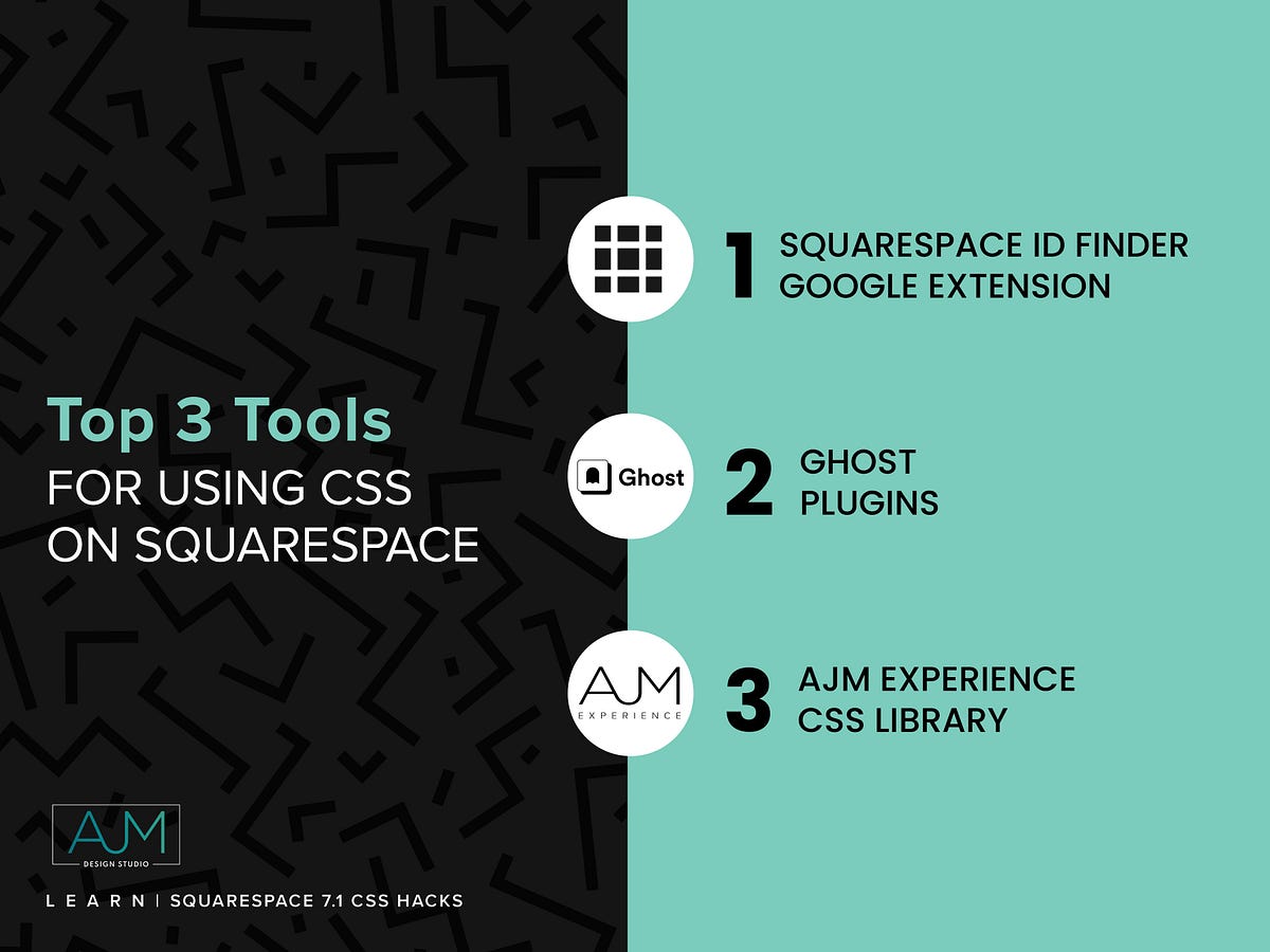 Top 3 Tools for Using CSS on Squarespace | by Amanda McNay | Medium