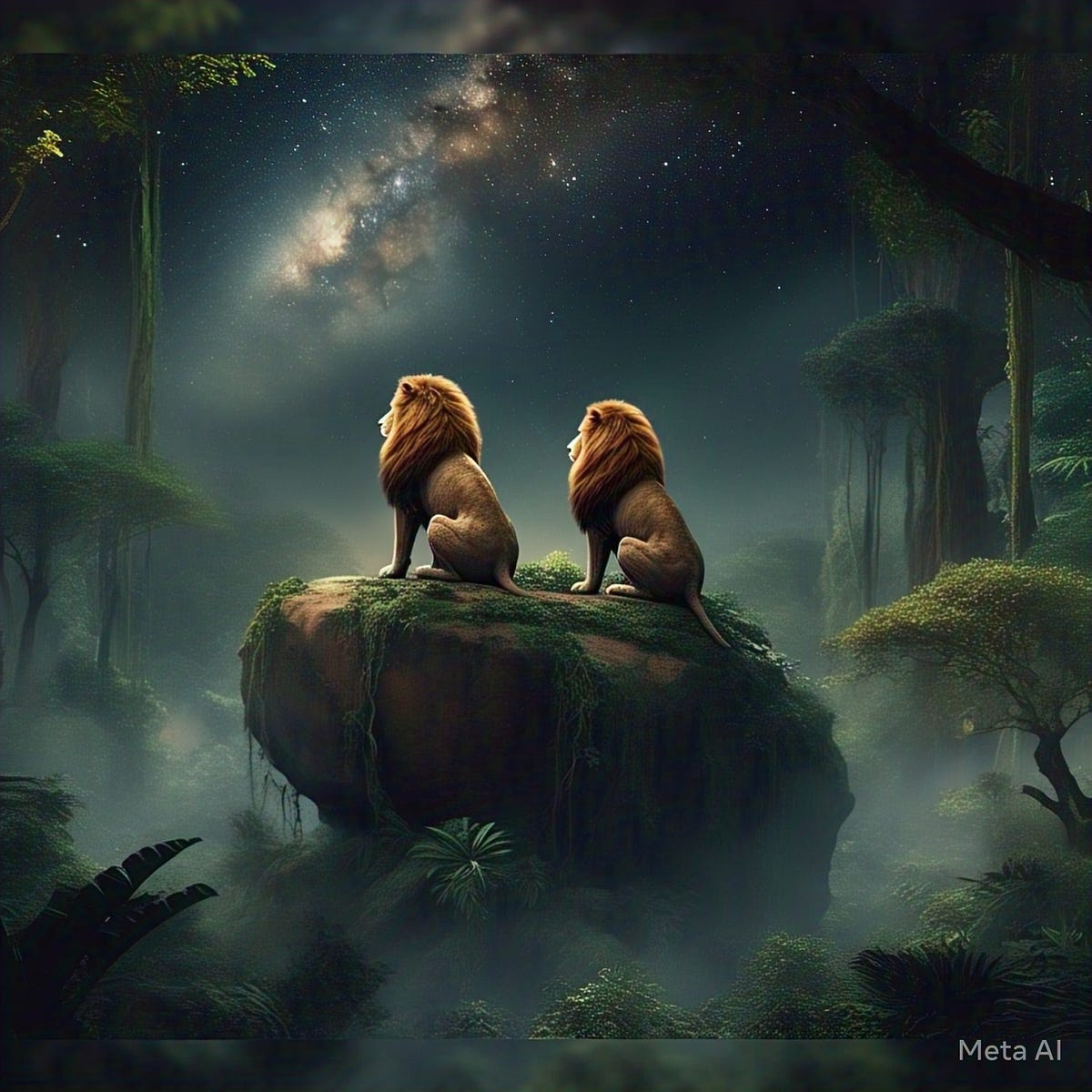 Philosophical dialogue between Shera -the Lion king and Leone - the ...