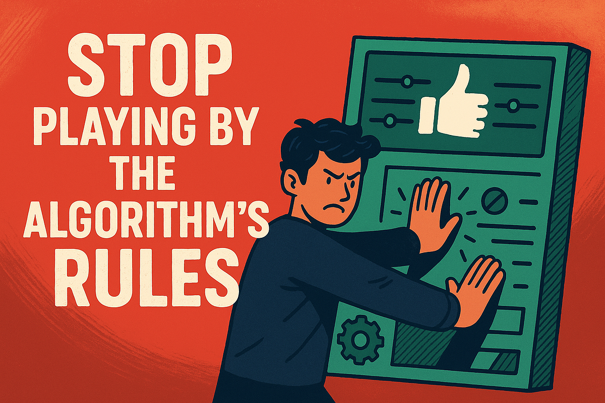Stop Playing by the Algorithm’s Rules | by Charles Ross | Sep, 2025 ...
