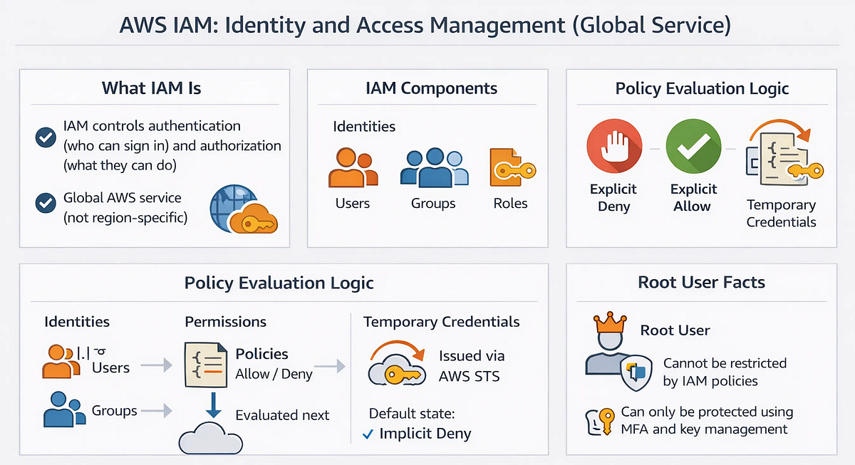 AWS IAM and Accounts-Guide. 1. What IAM Really Is | by ...