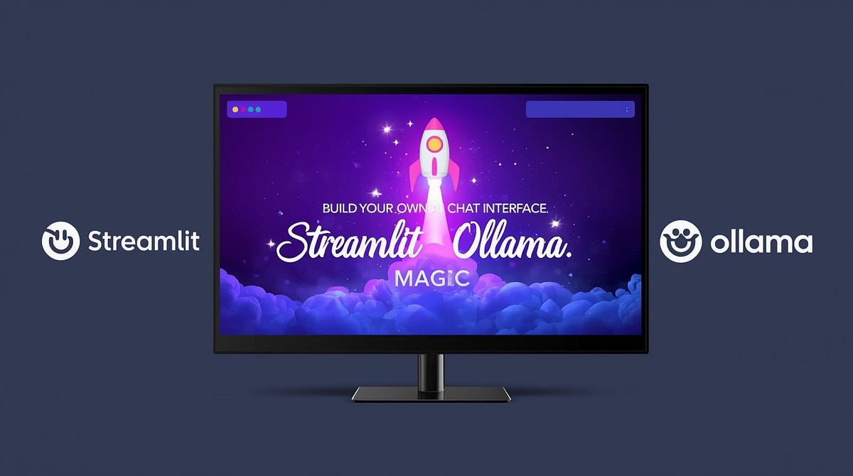 🚀 Build Your Own AI Chat Interface: Streamlit + Ollama = Magic | by Unicorn Day | Sep, 2025 | Medium