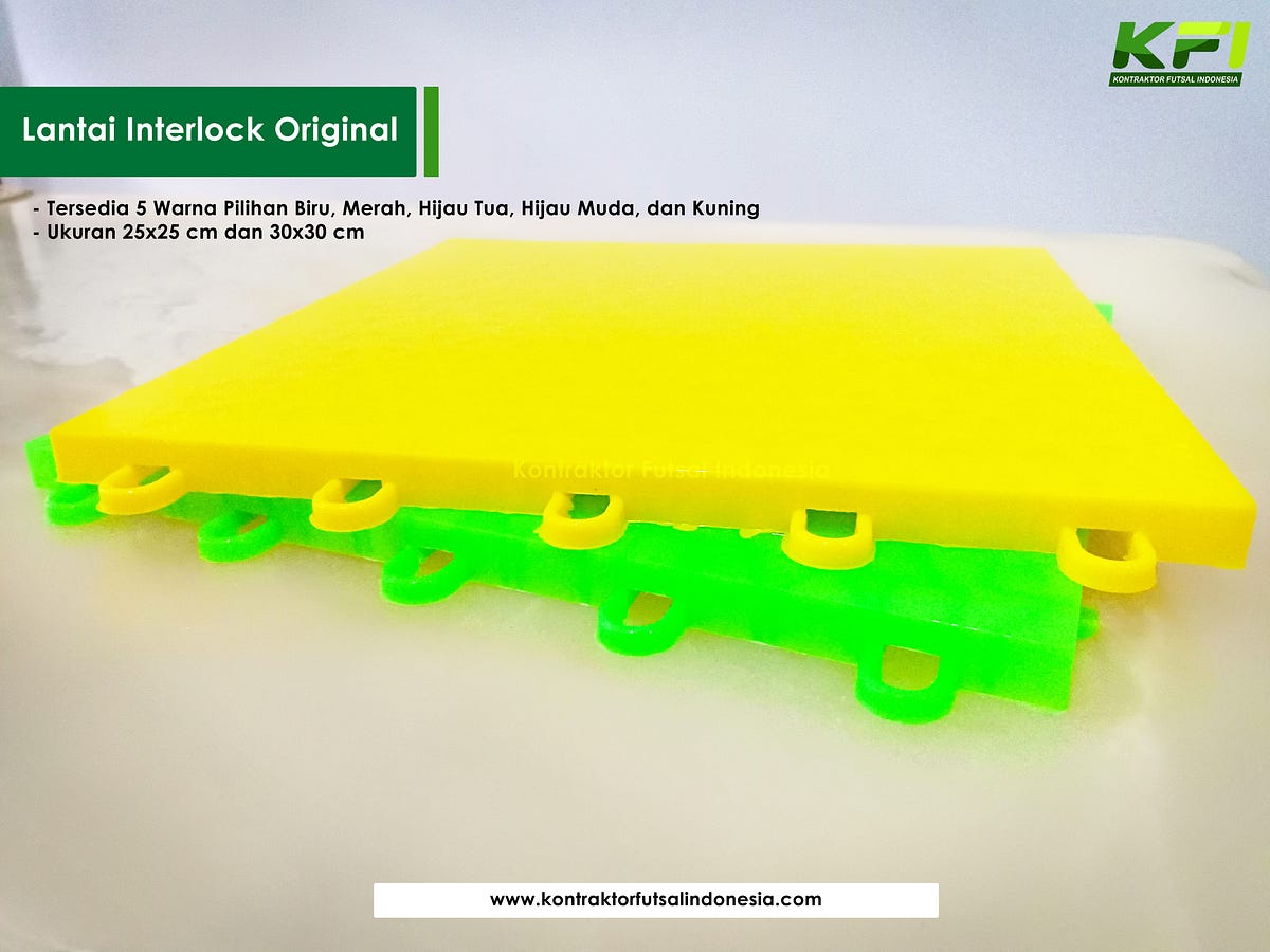 Interlock Futsal Flooring/Lantai Interlock Lapangan Futsal Terbaik | by ...