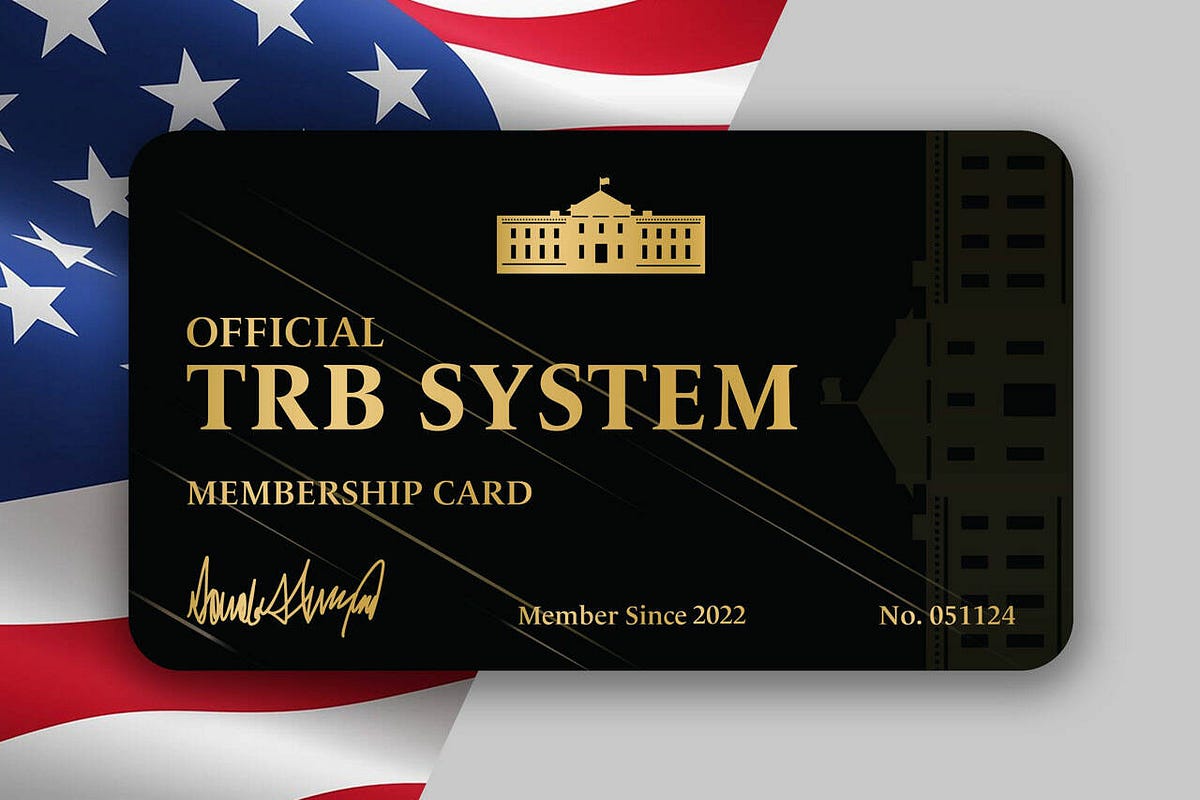 TRB System Card Reviews — Official TRB Card Donald Trump Commemorative ...