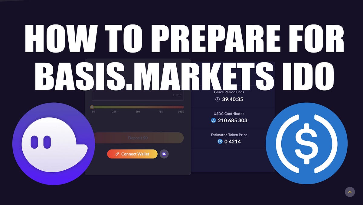 How to prepare for basis.markets IDO | by Fitch | Medium