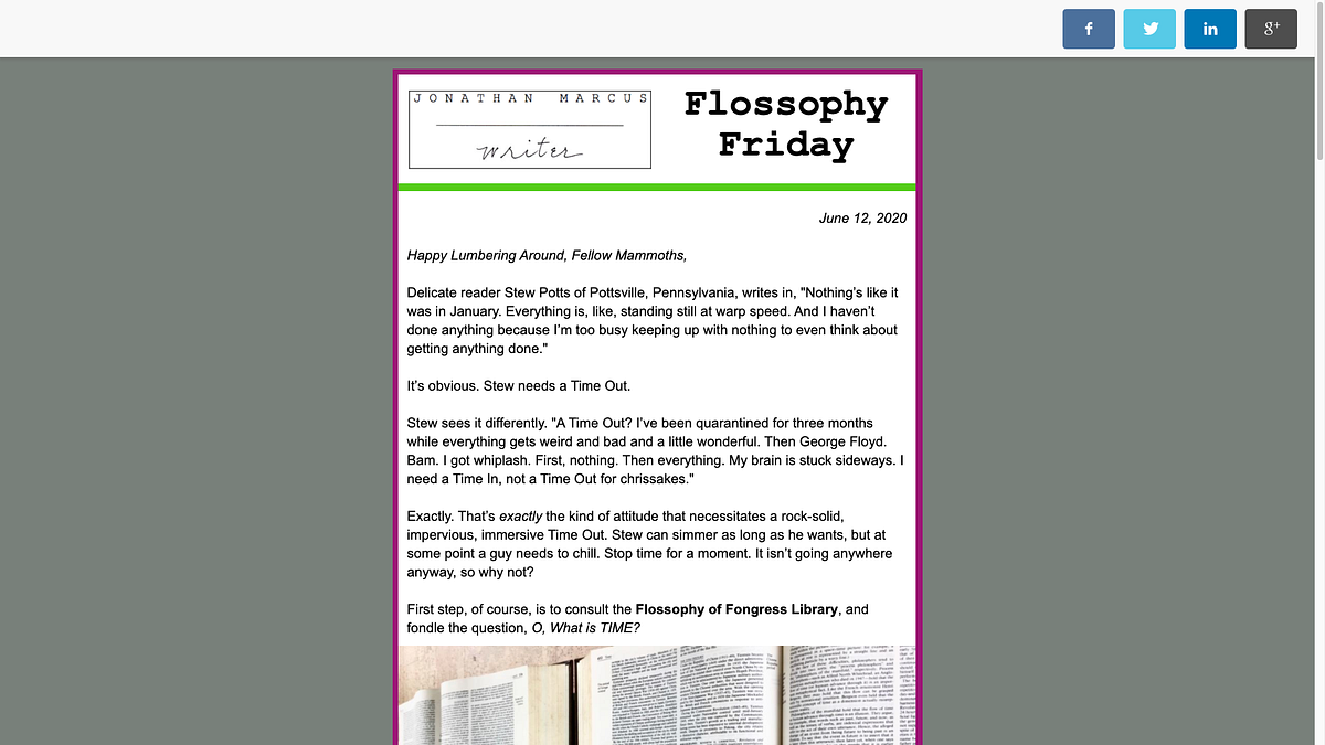 Flossophy Friday, June 12, 2020. Click here to read the rest of… | by ...
