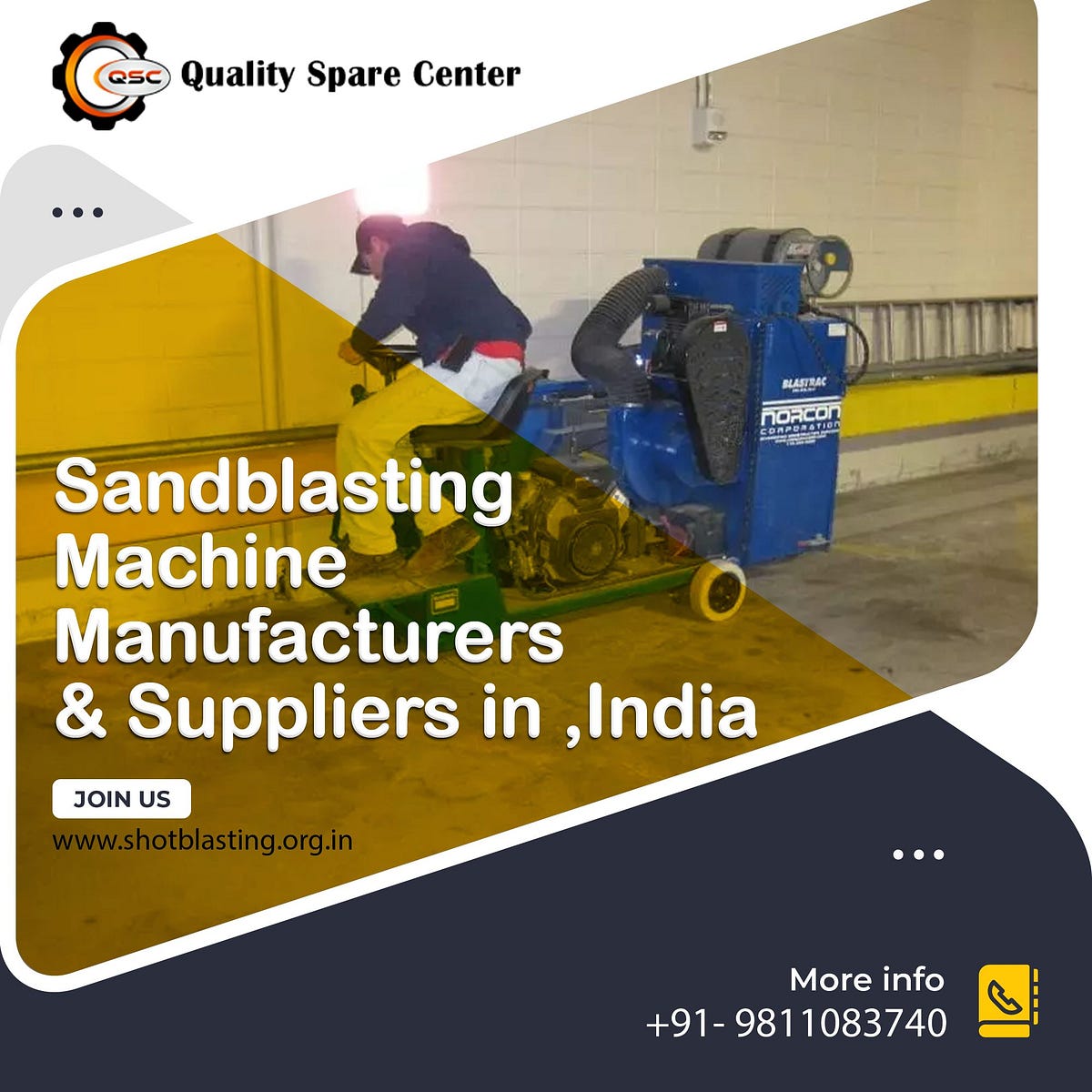The Excellence of Sand Blasting Machines by Quality Spares Centre | by ...
