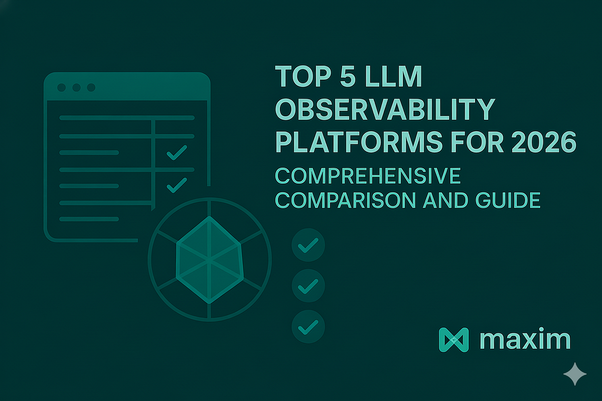 Top 5 LLM Observability Platforms for 2026: Comprehensive Comparison and Guide | by Kuldeep Paul ...