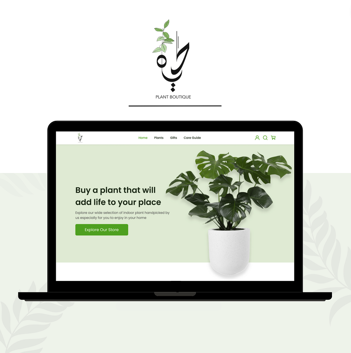 UX Case Study: Designing A Website For Plants Boutique | by Lamia ...