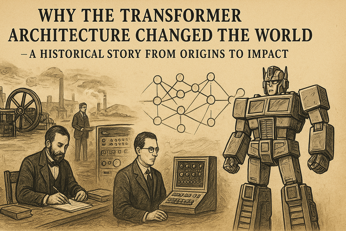 Why the Transformer Architecture Changed the World — A Historical Story ...