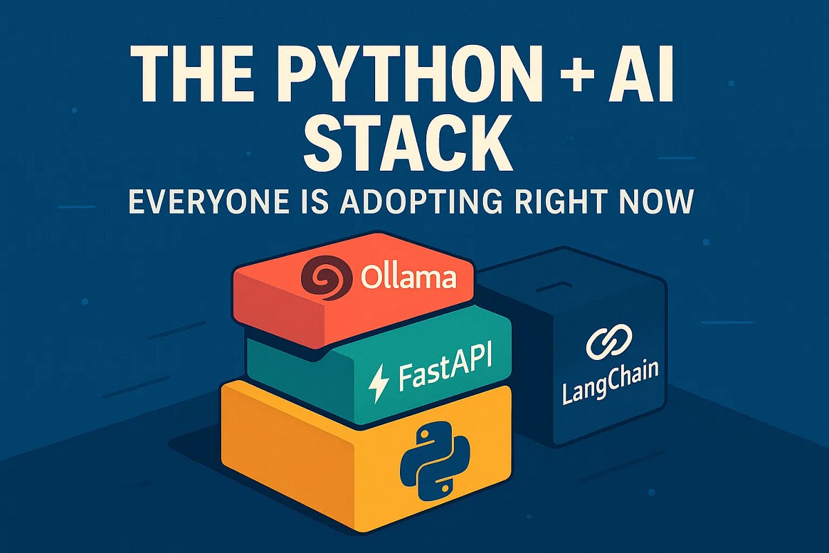 The Python + AI Stack Everyone Is Adopting Right Now | by Muhammad ...