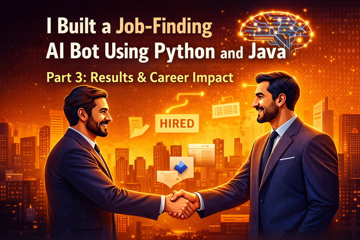 I Built a Job-Finding AI Bot Using Python and Java | by Mohd Azhar ...