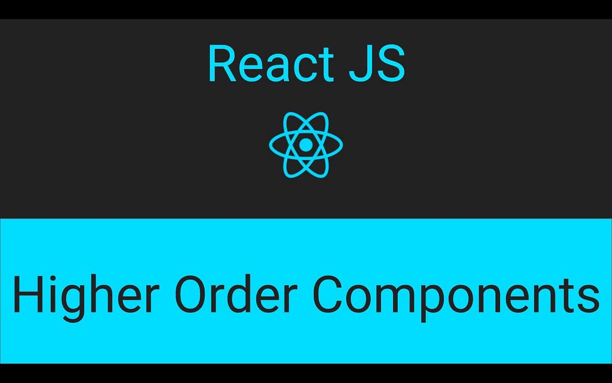 Higher Order Components — React “ A Higher Order Component Hoc Is An By Albanero Medium