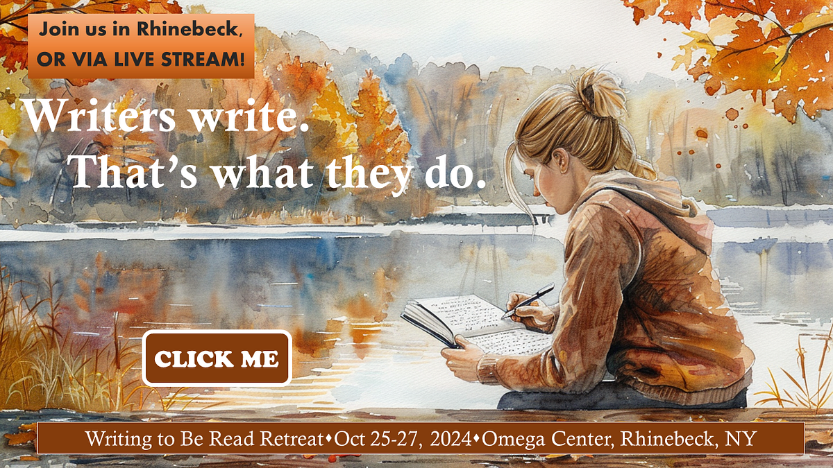 Announcing: The Writing to Be Read Retreat | by Gary Chapin | MuddyUm