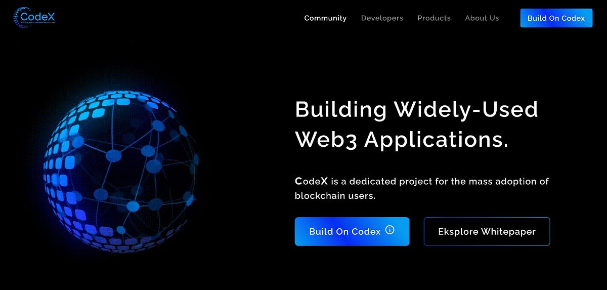 CodeX: Pioneering the No-Code Ecosystem for Mass Adoption in Web3 | by ...