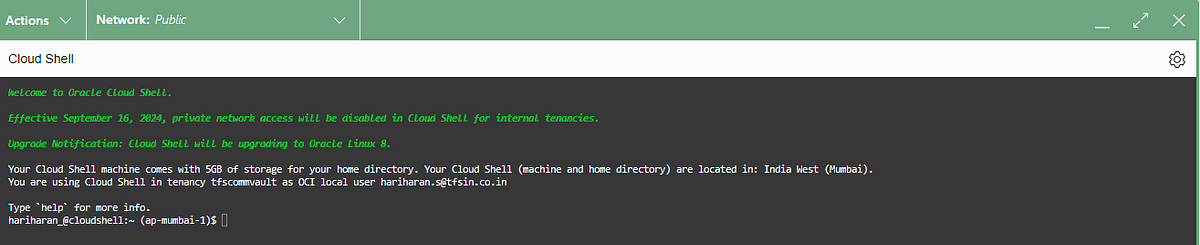 Windows Copy the Data from local to Object Storage Bucket thorugh ...