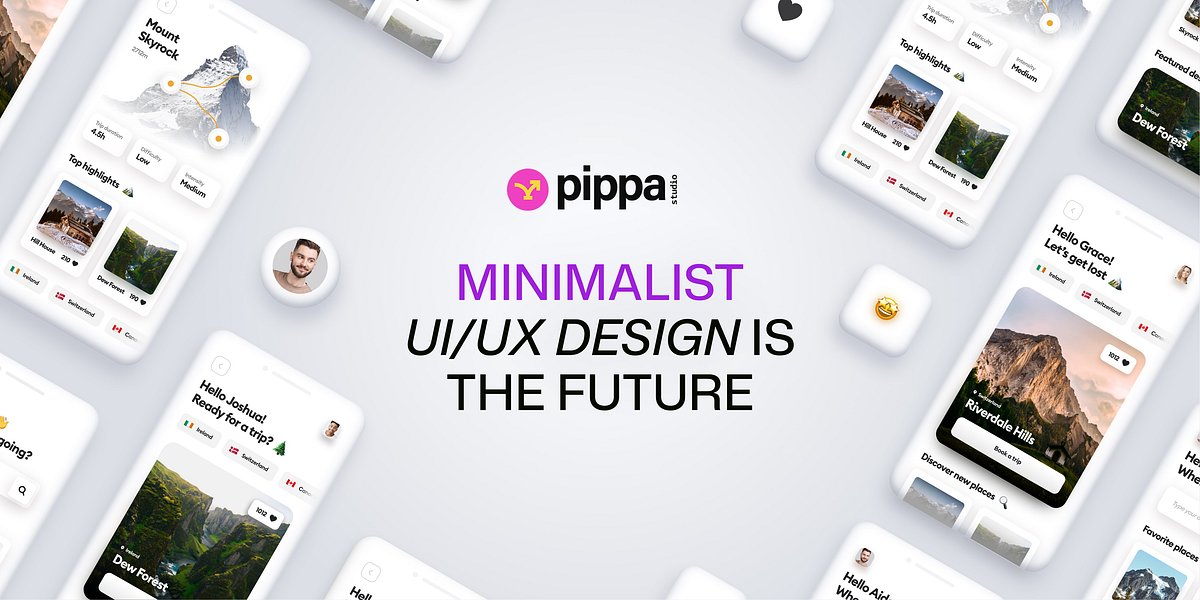 Why Minimalist UI/UX Design is the Future | by Pippa Studio | Mar, 2025 ...