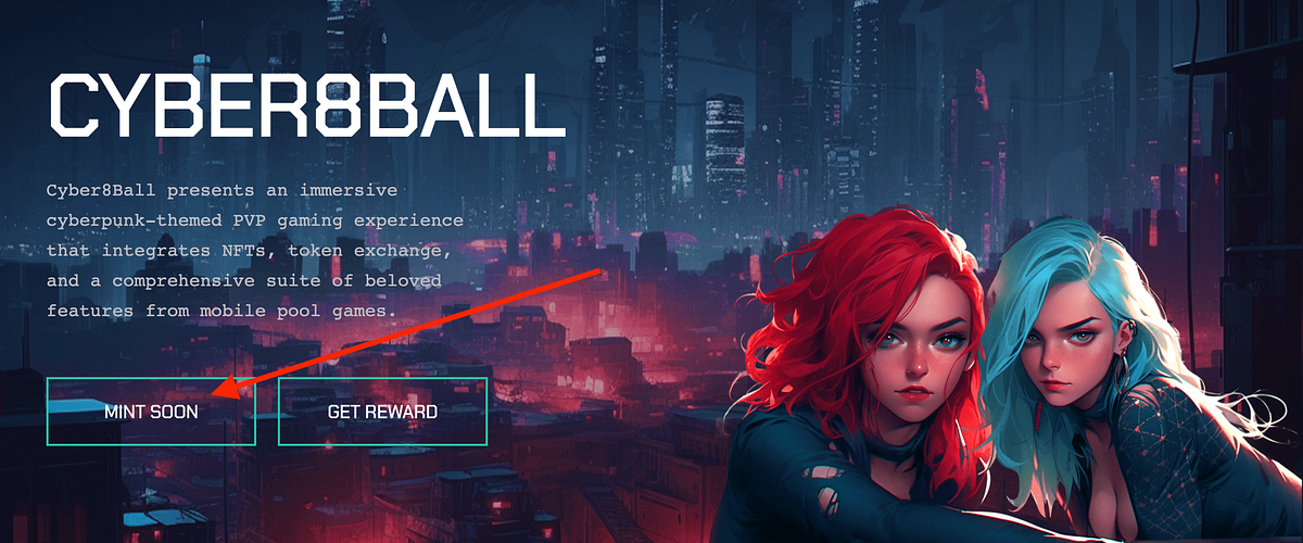 Cyber8Ball NFT Cue Mint & GP Purchase Guide | by Cyber8Ball | Medium