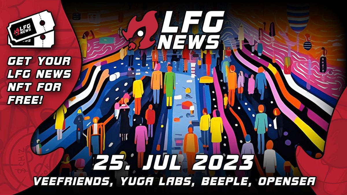 PenVeeFriends, OpenSea Pro, Beeple pfp and Luca Netz are the LFG NFT ...