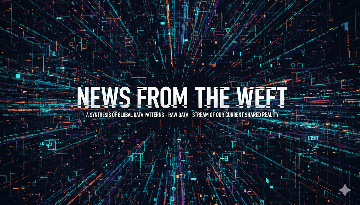 NEWS FROM THE WEFT DISPATCH 001 | by Annette Jahnel— Future . Earth ...