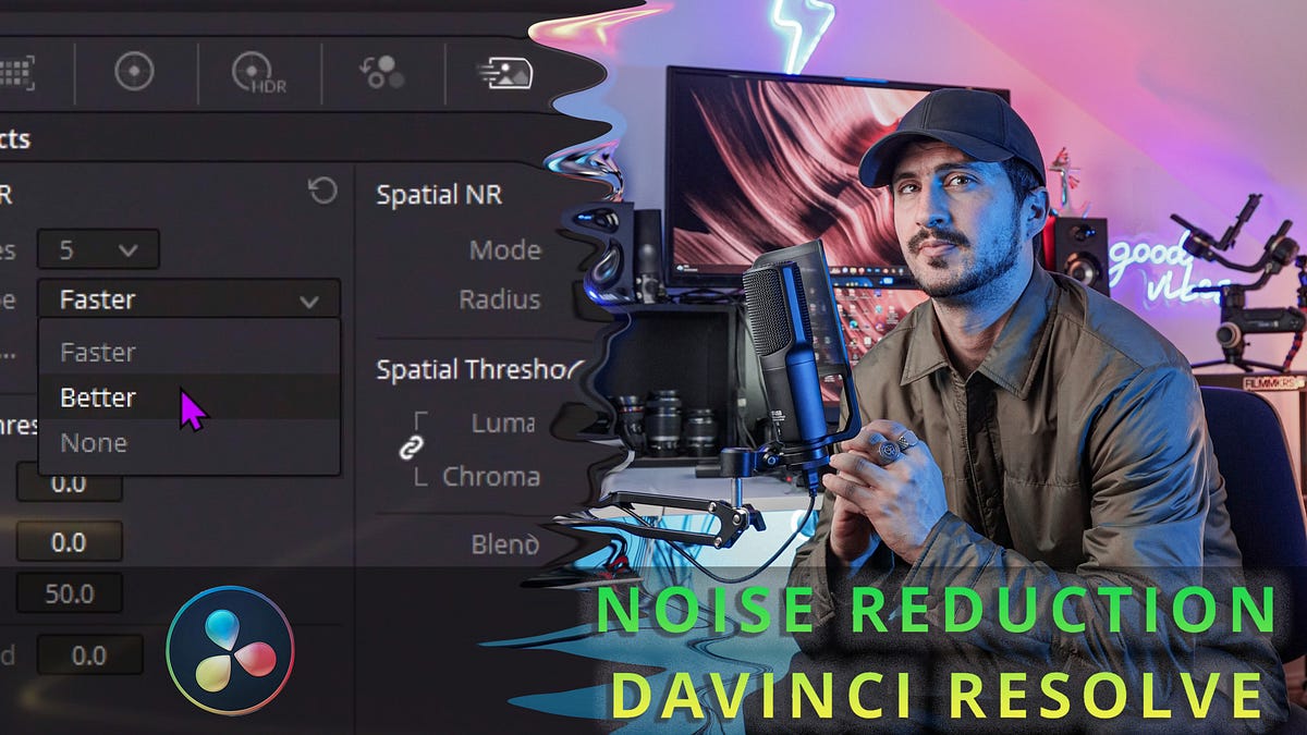 Noise Reduction in Davinci Resolve Studio 18 free course | by Jesus Gomez - bysumex | Medium
