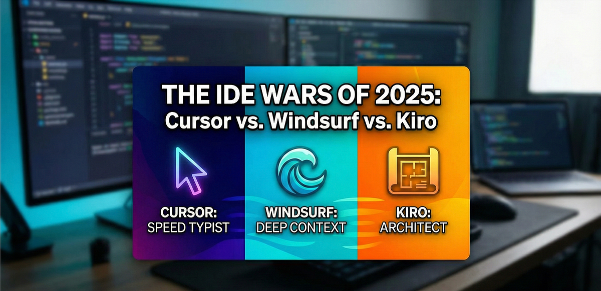 The Rise of Agentic IDEs: A 2025 Showdown (Cursor vs. Windsurf vs. Kiro ...