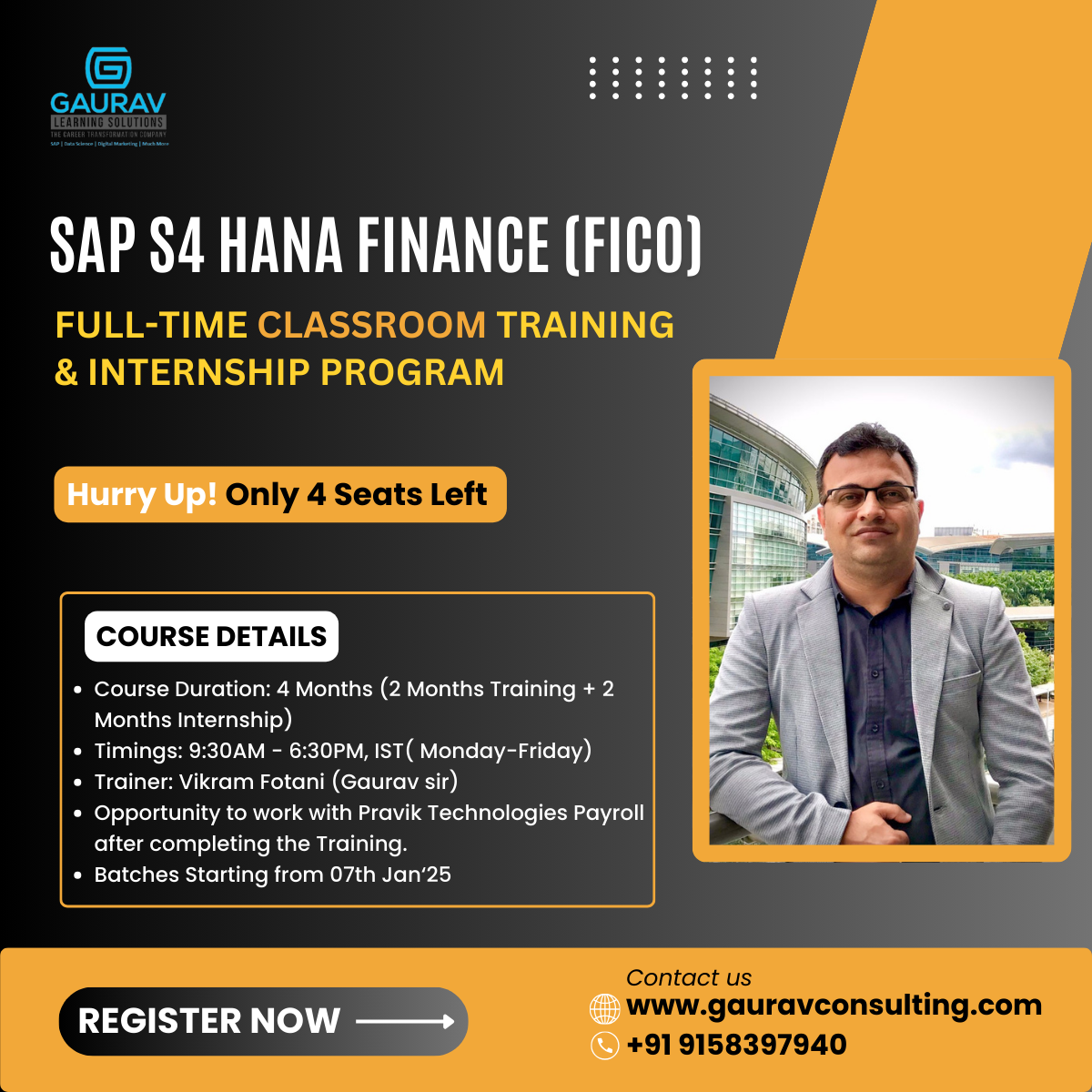 SAP FICO Classroom Training + Internship Program: Kickstart Your Career in SAP Consulting | by ...