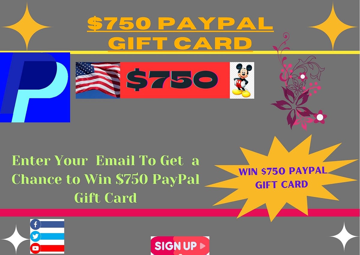 $750 PayPal Gift Card Now - Mominur Mirja - Medium