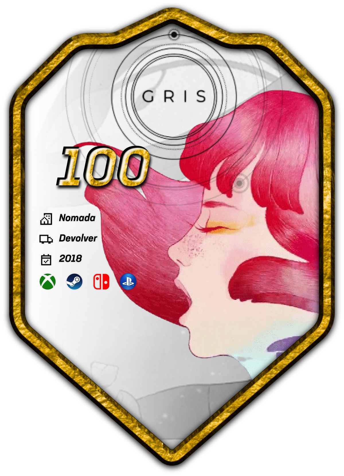GRIS (2018) - Criticards - Medium