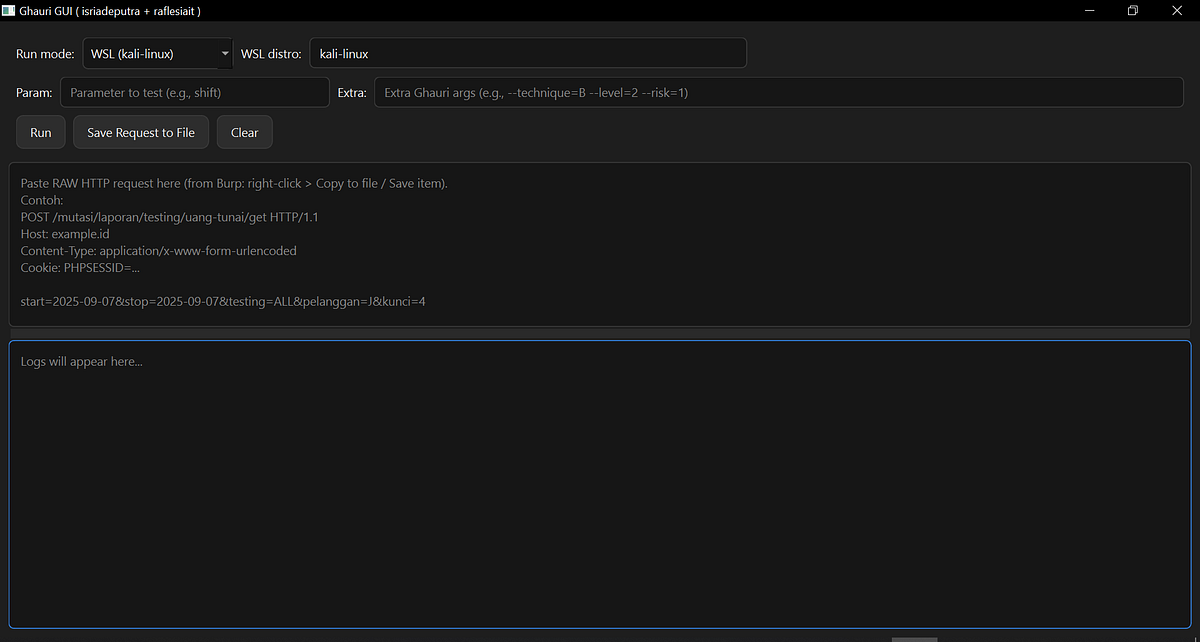 Meet Ghauri GUI v1 — Streamlined SQLi Scans on Windows | by raflesia it ...