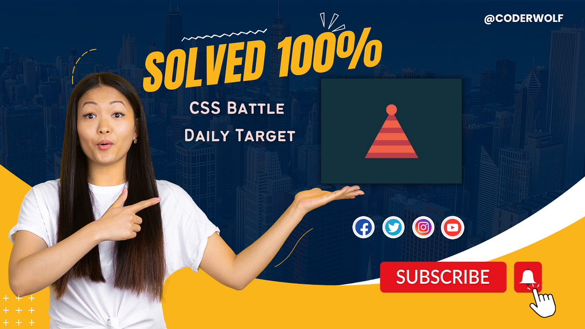 CSS Battle Daily Target. CSS Battle Daily Target 01 January 2024… | by Coder wolf | Medium