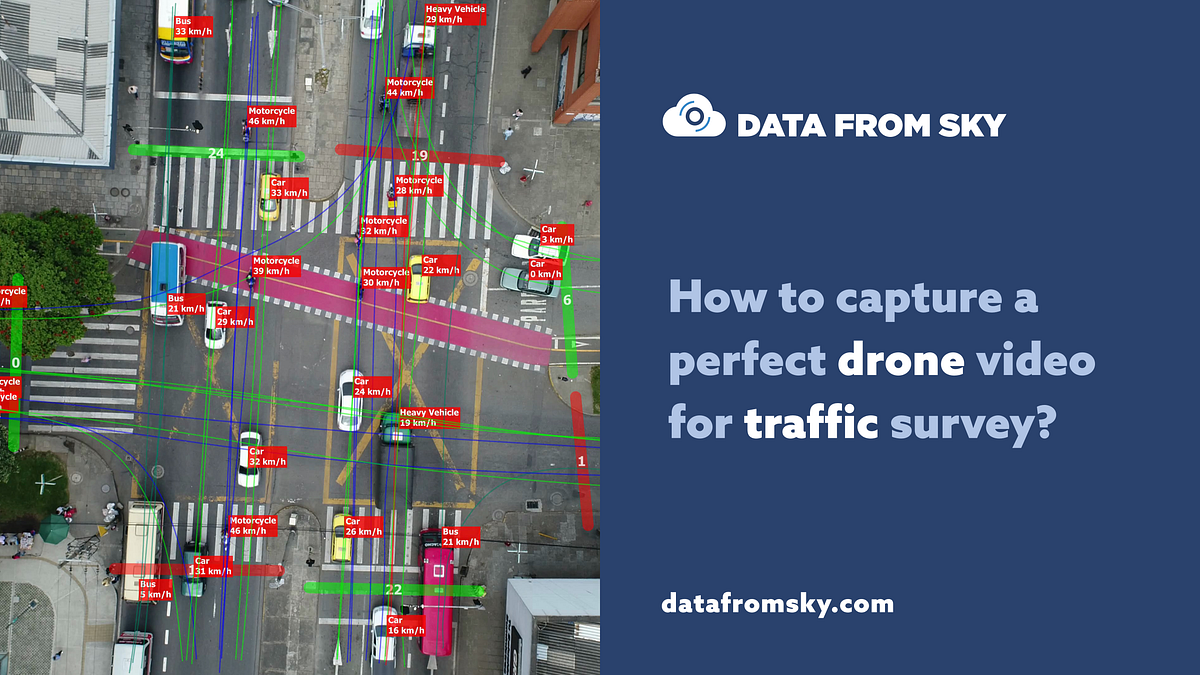 How to capture a perfect drone video for your ultimate traffic survey ...