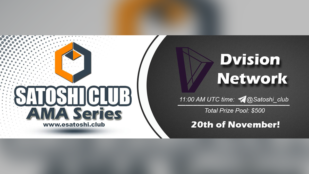 Dvision & Satoshi Club AMA Recap! | by Dvision Network | DvisionNetwork | Medium
