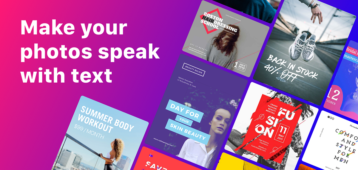 Create Beautiful Content w/ Our Updated Text Editor | by InstaSize ...