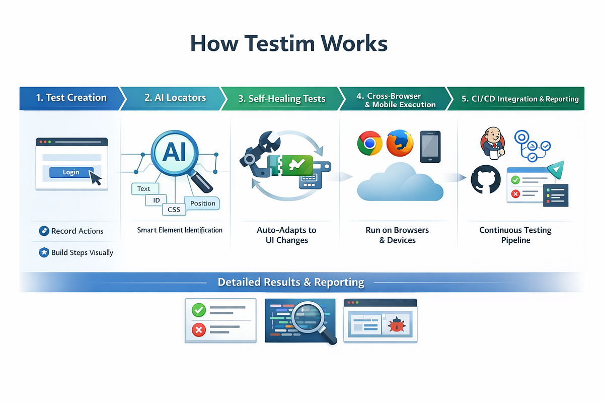 Testim: A Complete Beginner’s Guide to AI-Powered Test Automation | by ...