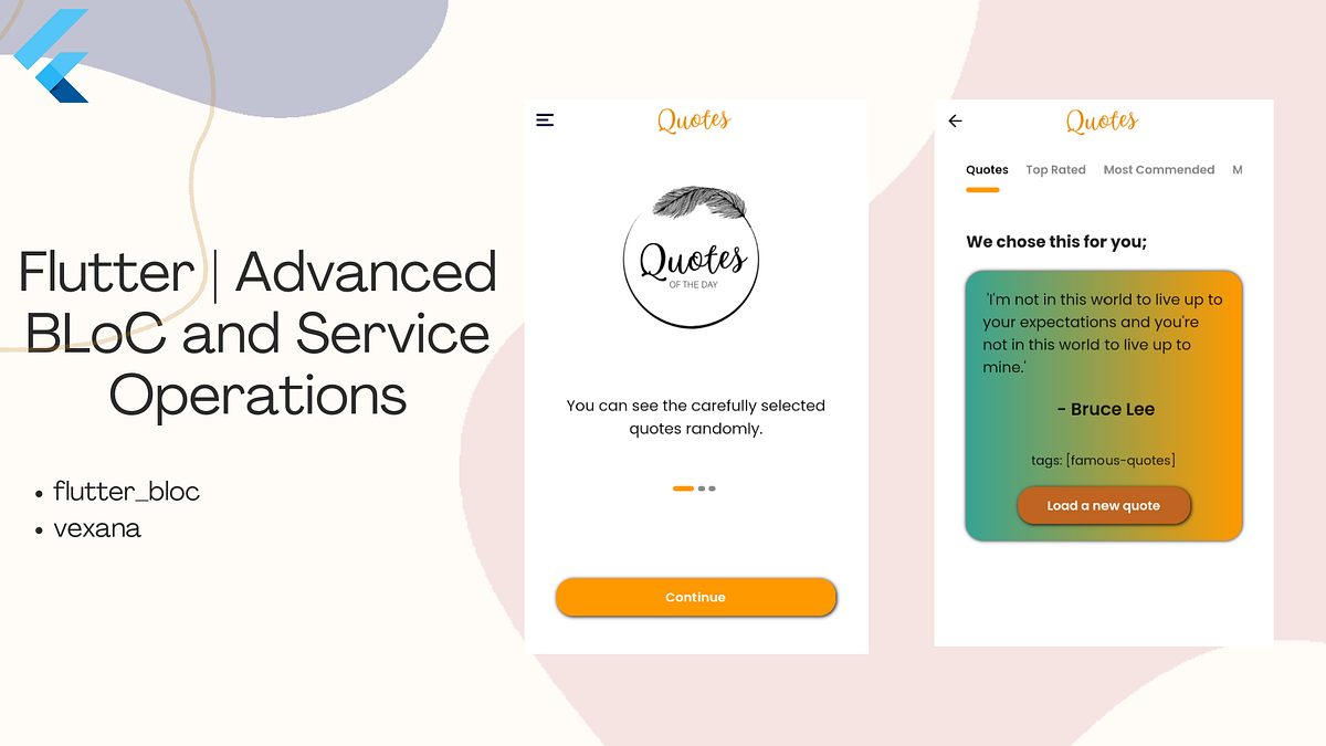 Flutter | Advanced BLoC and Service Operations | by Bedirhan Saglam ...