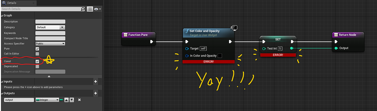 Unreal Pure Functions — Your tricky friend | by Xu He | Medium