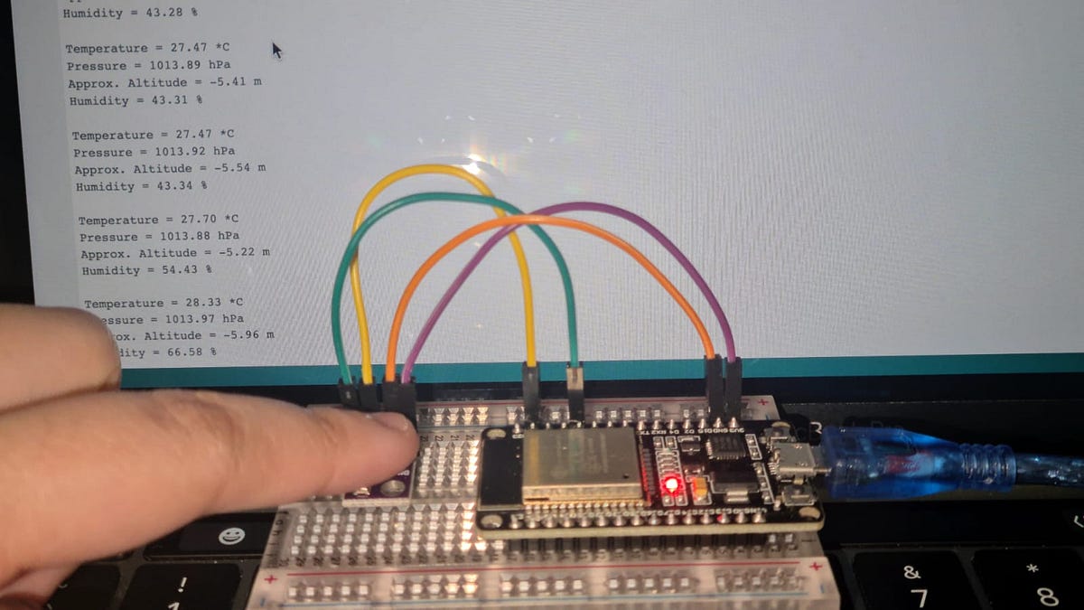 Embedded System Project 4 Esp32 External Sensors By Michelle Lim