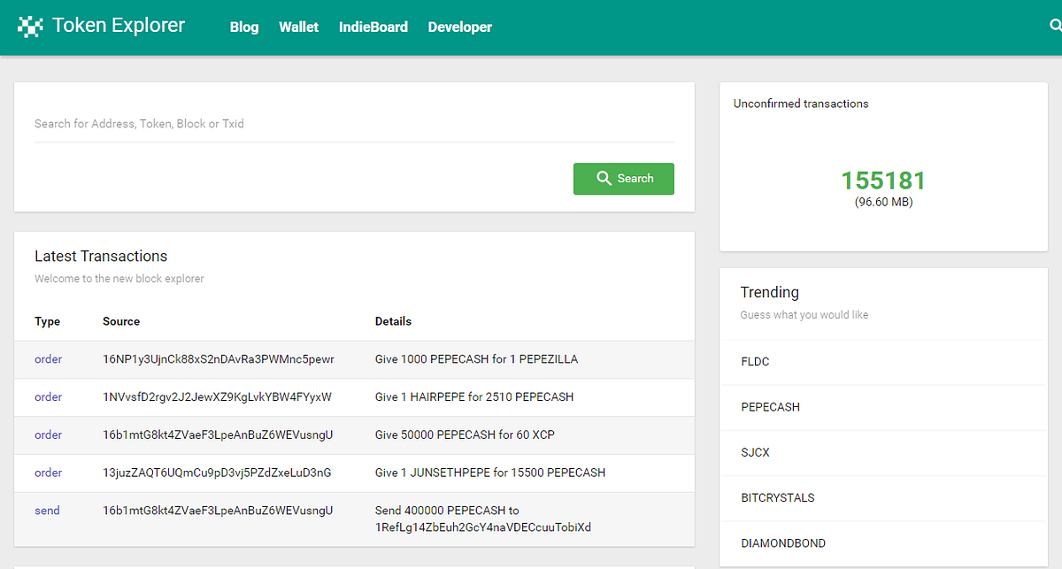 “Token explorer” beta release. In face of blockscan’s unfortunate… | by ...