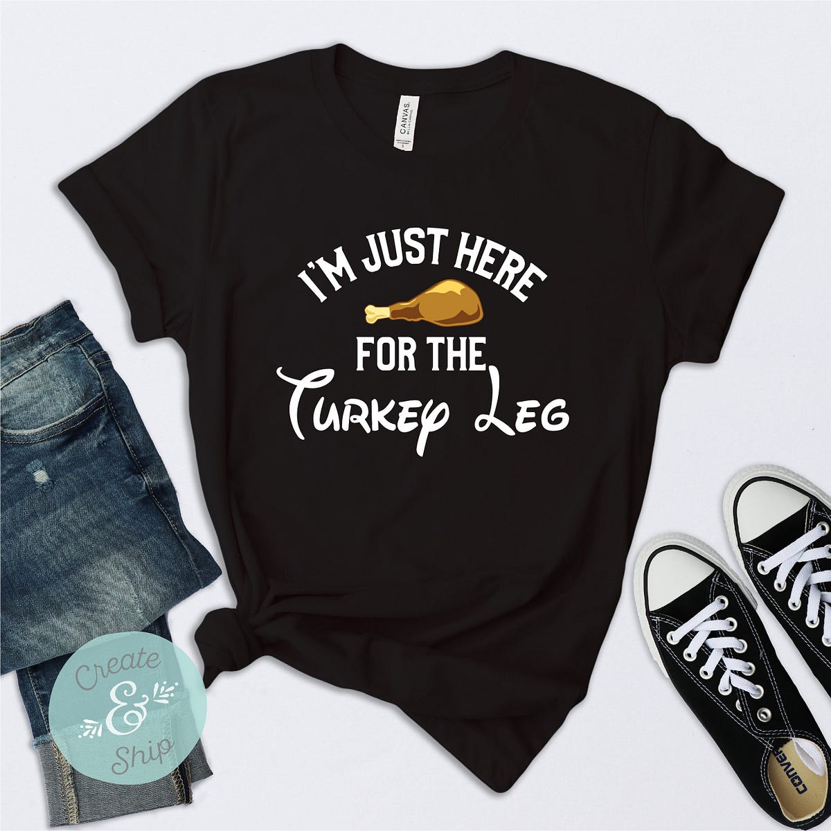 I’m Just Here For The Turkey Leg Shirt, Disney Dad Shirt, Disneyland ...