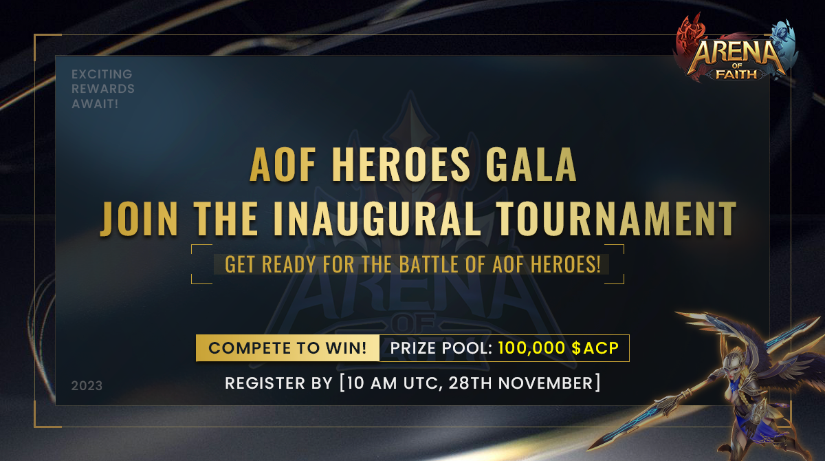 Introducing the AOF Tournament S0: Compete, Conquer, and Win $ACP in ...