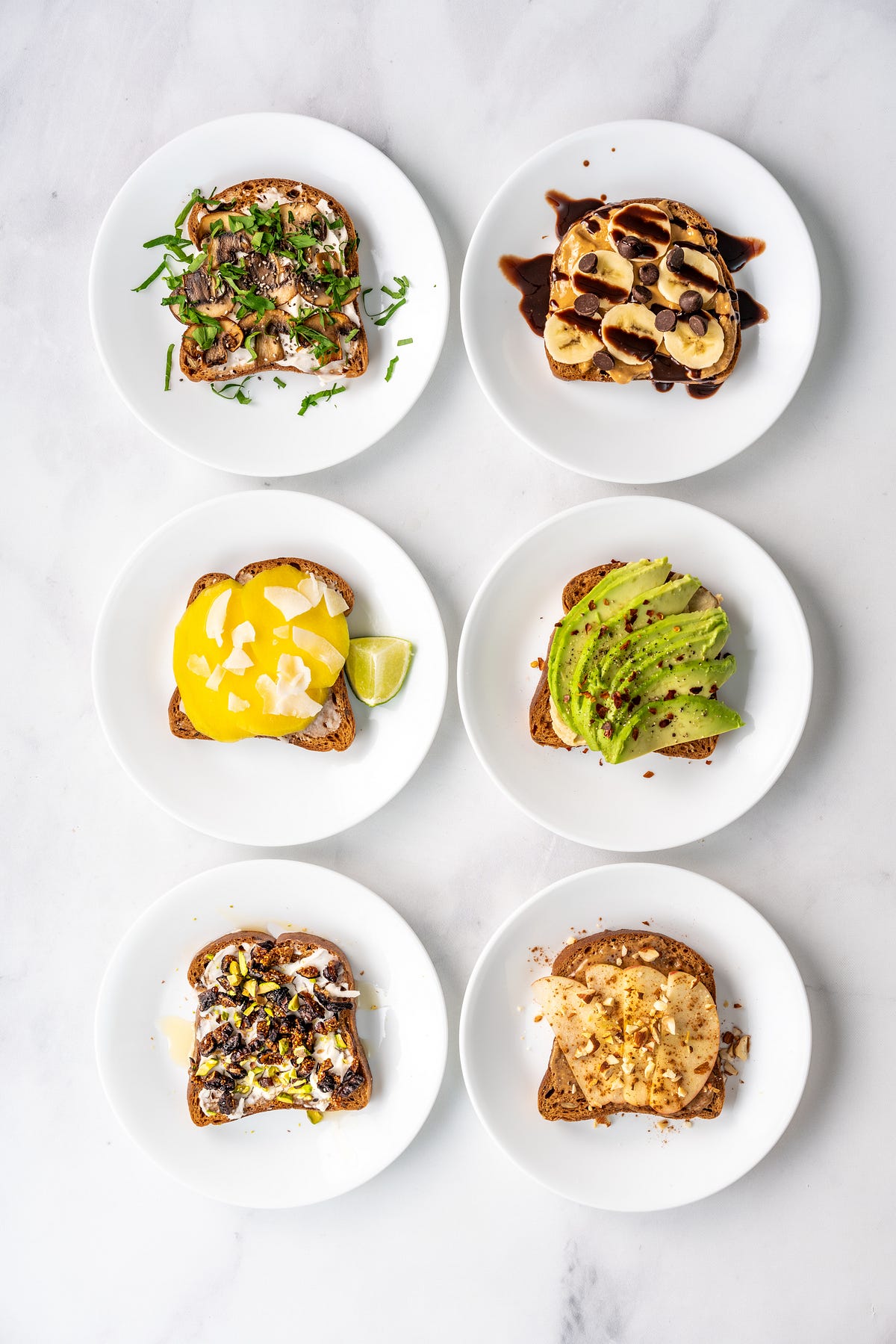 Breakfast and Snack Toasts Six Ways | by Lindsey Elmore, PharmD, BCPS ...